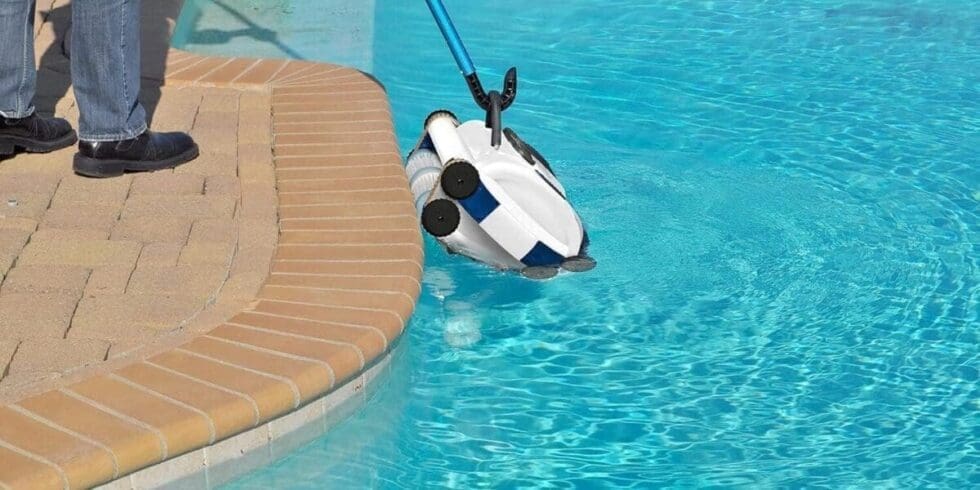 POOL BLASTER CX-1 Review: Cordless Robotic Pool Cleaner | The Best Pools